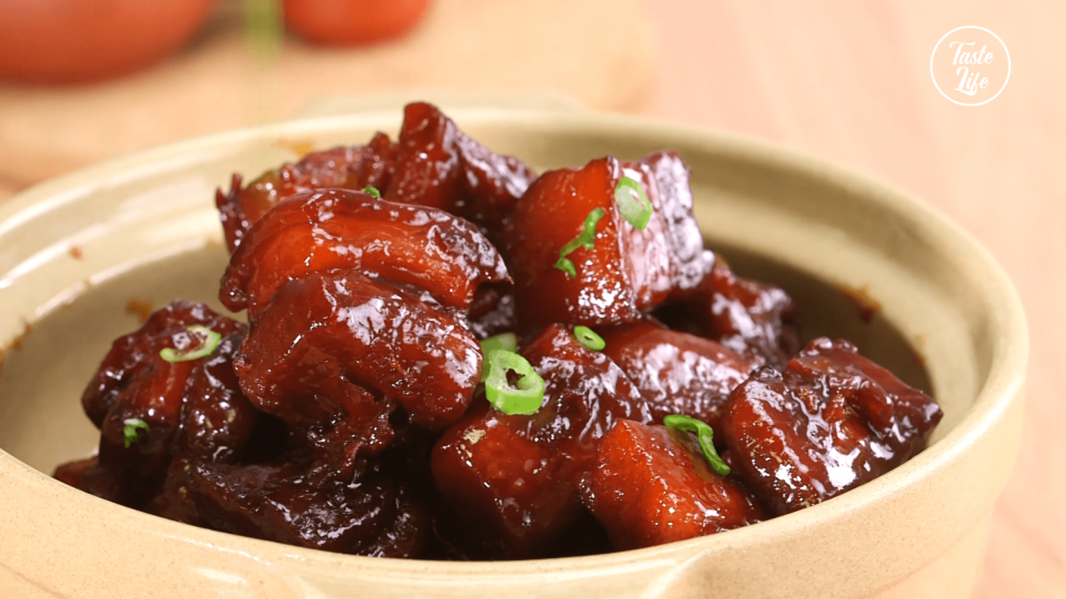 Easy 5-Ingredients Braised Pork Belly | chinese cuisine | chinese food ...