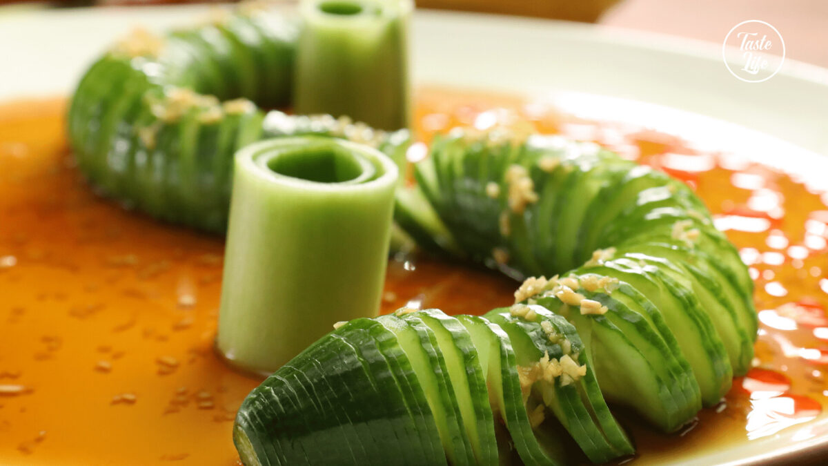 Slinky Cucumber – Yin Yang Cucumber | appetizer recipes | brunch ...