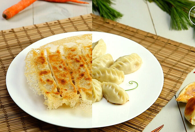 Pan-Fried Dumpling (Potsticker) 2 ways | easy dessert recipes | how to ...