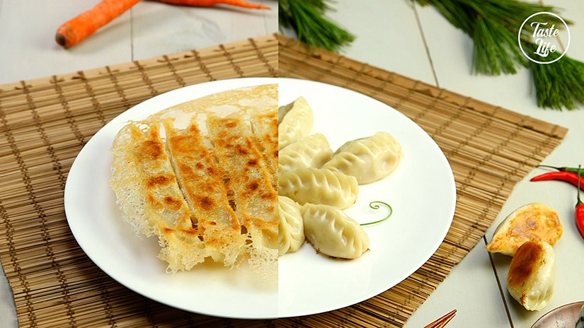 Pan-Fried Dumpling (Potsticker) 2 ways | easy dessert recipes | how to ...