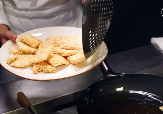 Pork in Lychee Sauce With Crispy Rice | cooking | crispy rice | pork ...