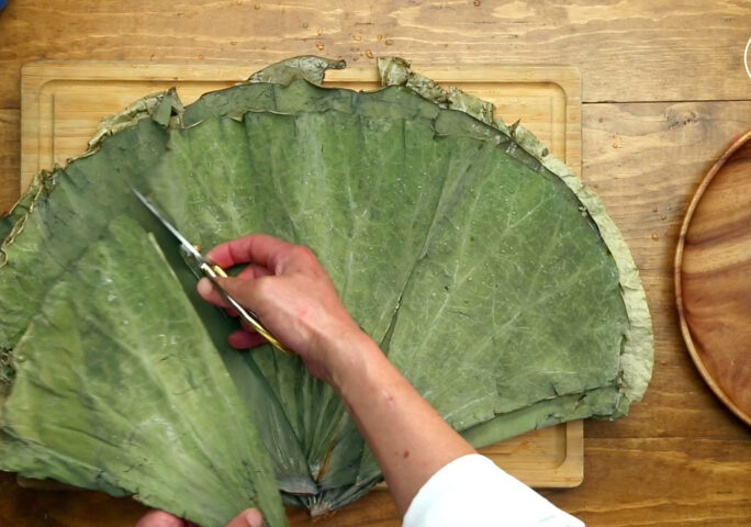 Pork Steamed in Lotus Leaves | cooking | how to cook pork | how to make ...