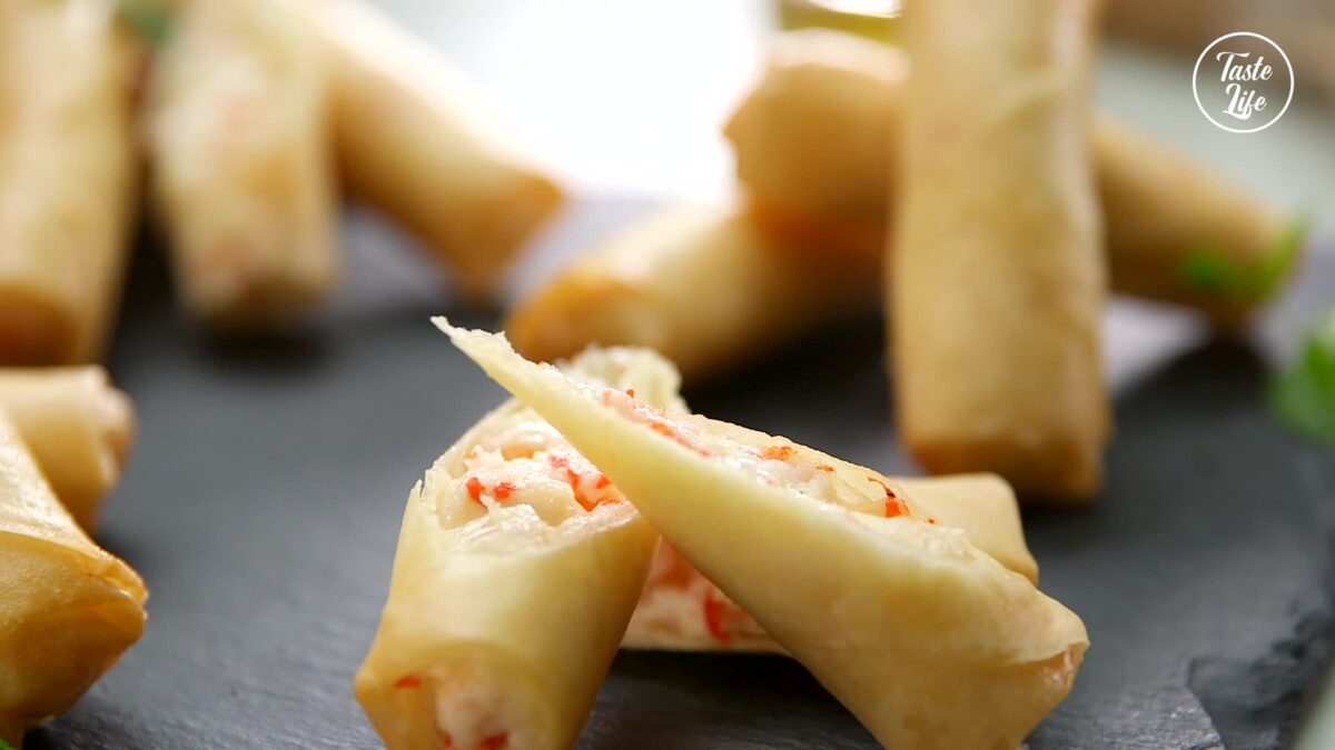 Crispy Seafood Spring Rolls | appetizer recipes | appetizers | easy ...