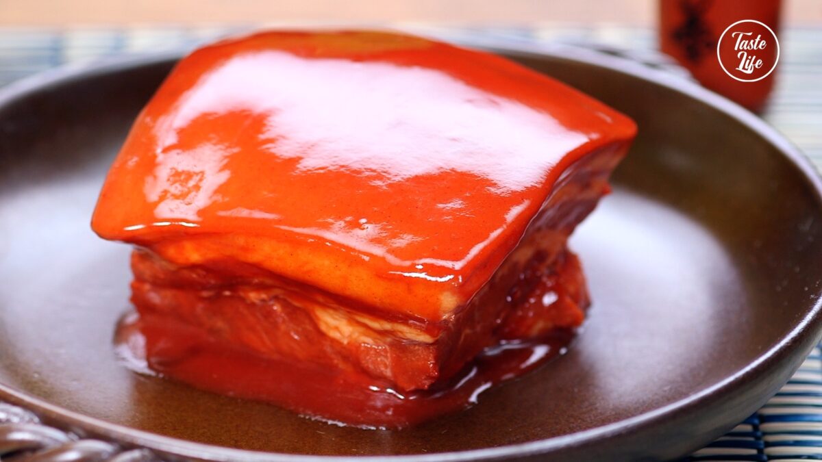 Steamed Pork Belly in Red Fermented Bean Curd | chinese cuisine ...