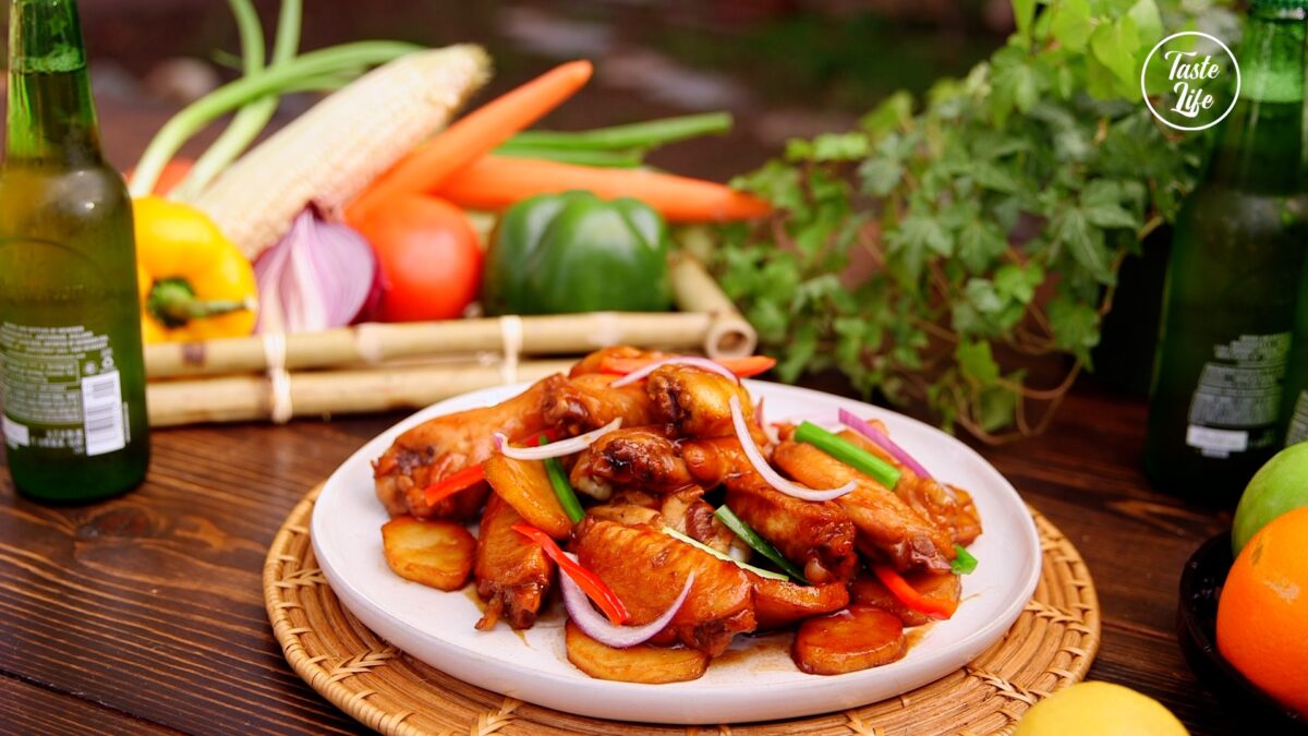 Teppan Chicken Wings | chicken | chicken dinner | chinese food | Taste Life
