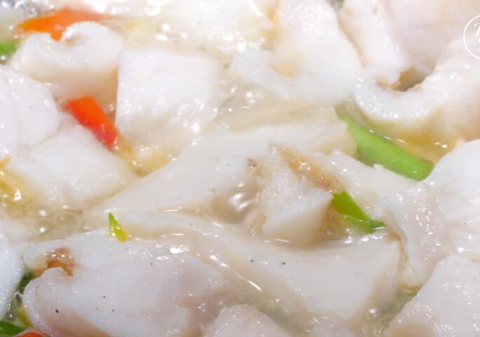 Sauteed Silver Cod With Bell Peppers | bass | catfish | cooking | Taste ...