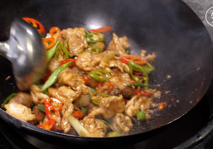 Spicy Monkey Head Mushroom Stir Fry | chicken | cooking | dinner ...
