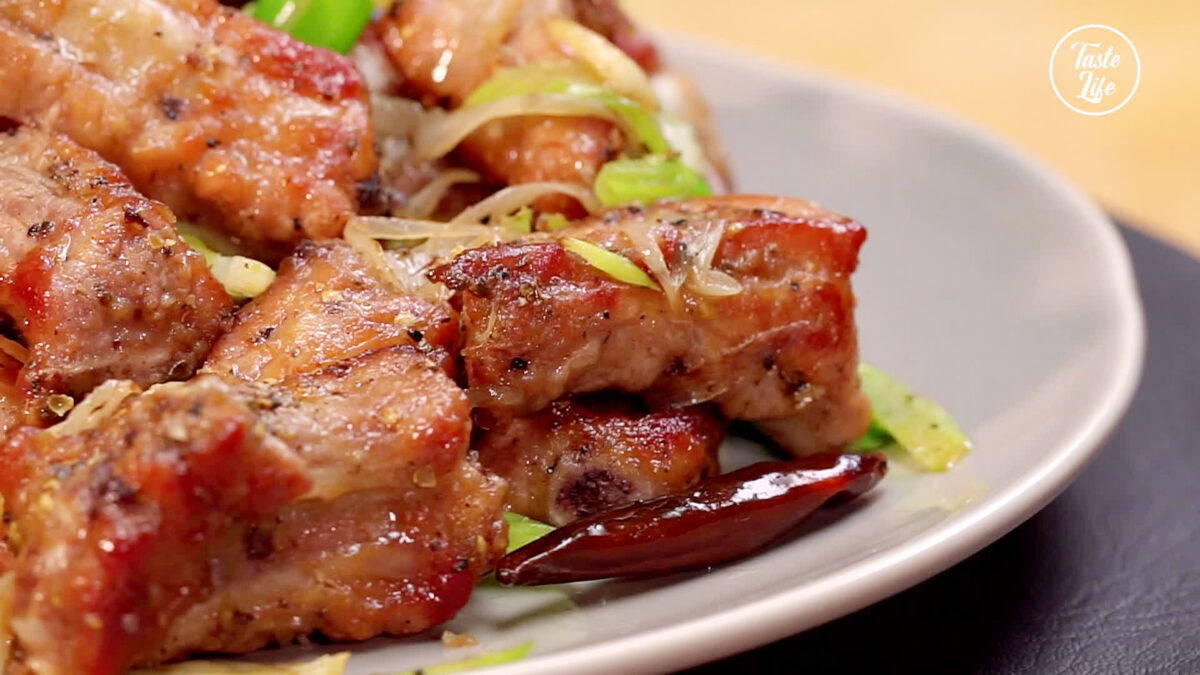 Stir-Fry Ribs With Shallot and Celery | chinese cuisine | chinese food ...