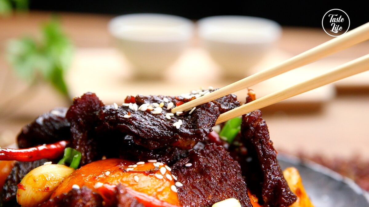 Tangerine Beef Stir-Fry | beef stew | chinese food | cooking | Taste Life