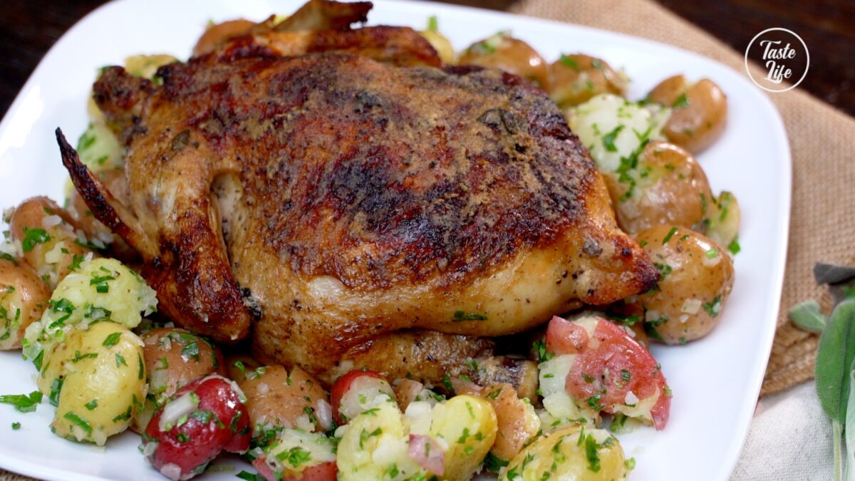 Chicken in Milk with Potatoes | chicken recipes | meal prep | Taste Life