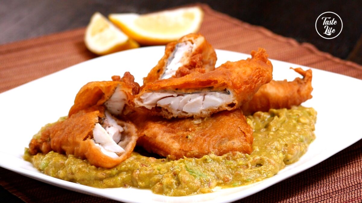 Fried Fish with Avocado Sauce | bass | catfish | cooking | Taste Life
