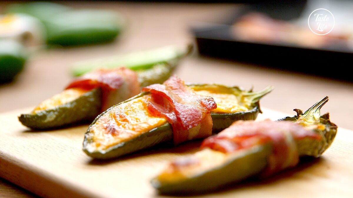Bacon Wrapped Cheesy Stuffed Jalapeños | brunch | cooking | dinner ...
