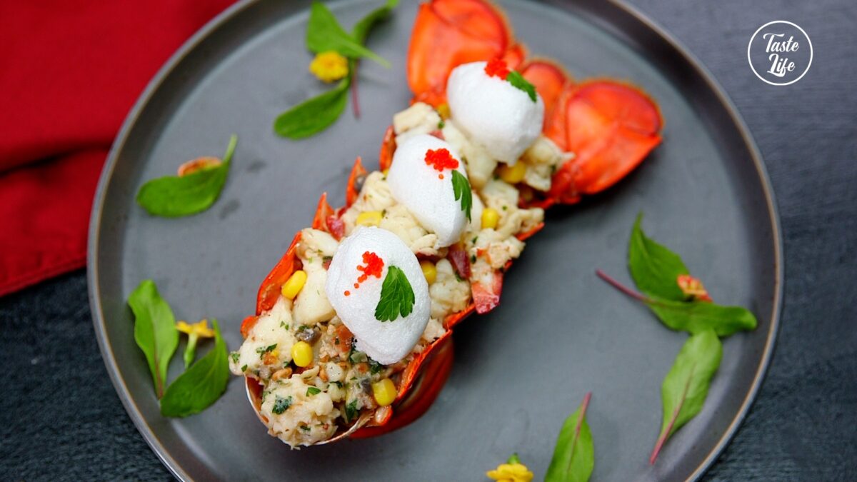 Easy and Elegant Stuffed Lobster | bass | catfish | cooking | Taste Life