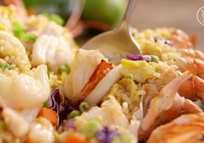 Lobster Fried Rice | bass | catfish | cooking | Taste Life
