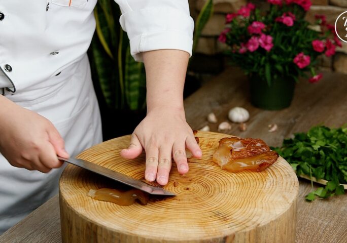 Stir Fry Jellyfish, Squid and Cilantro Stems | catfish | crab | dinner ...