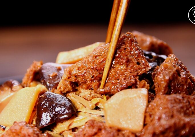 Braised Fried Wheat Gluten | brunch | cooking | dinner | Taste Life