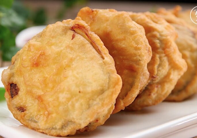 Fried Stuffed Chinese Eggplant | chinese cuisine | chinese food ...
