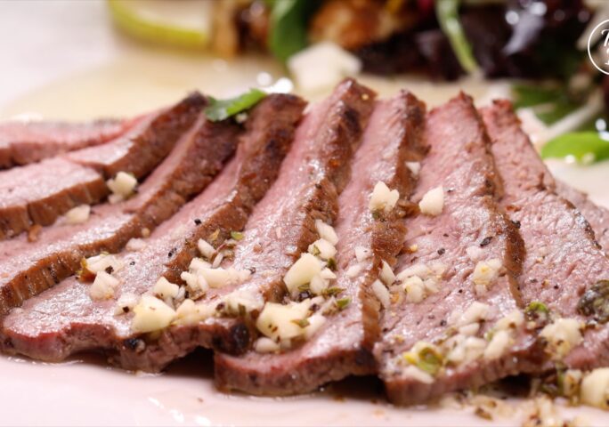 Seared Lamb Rump With a Lemony Garlic and Herb Vinaigrette | brunch ...