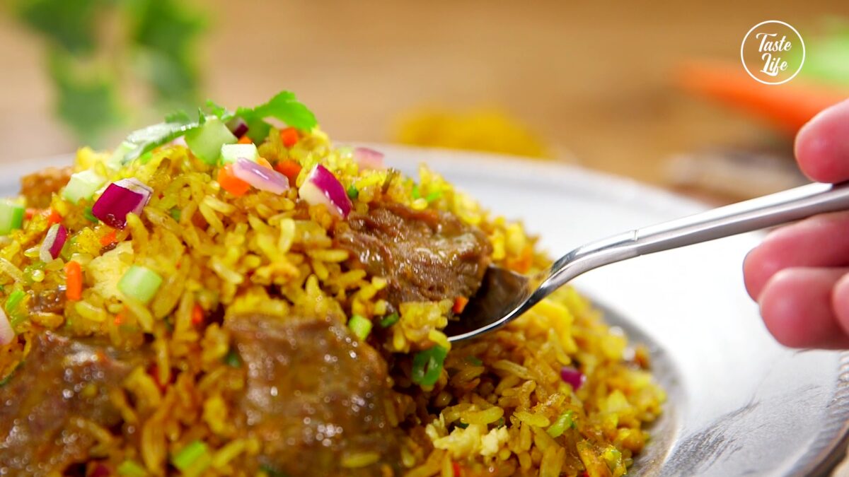 Curry Beef Fried Rice | beef stew | cooking | dinner | Taste Life