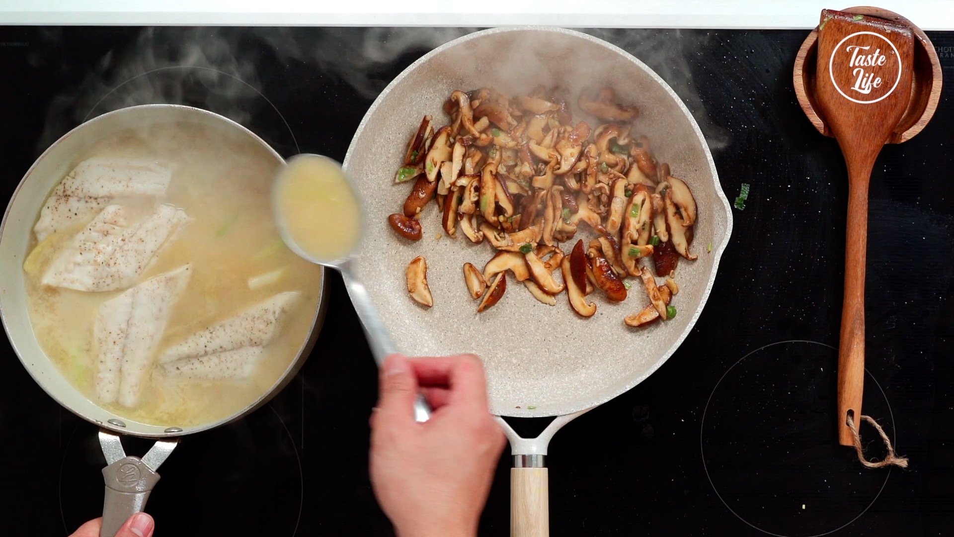 Fish With Shiitakes | dinner recipes | quick dinner ideas | quick ...