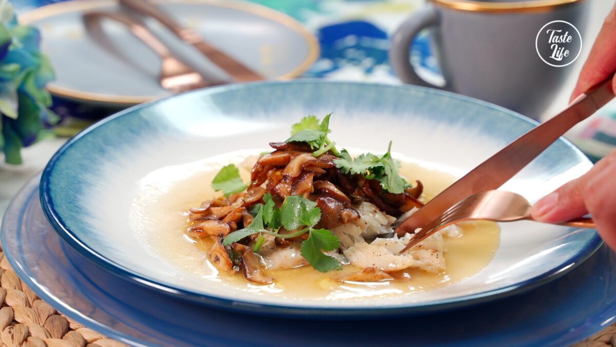 Fish With Shiitakes | dinner recipes | quick dinner ideas | quick ...