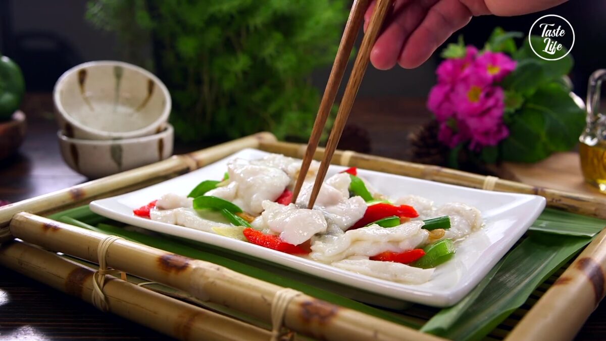 Stir-Fried Marble Goby Fillets With Bell Pepper | cooking | crab ...