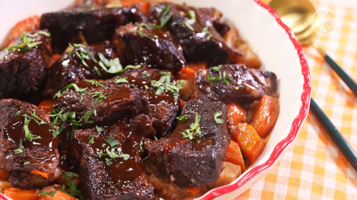 Instant Pot Red Wine Braised Short Ribs | beef | beef recipes | how to ...