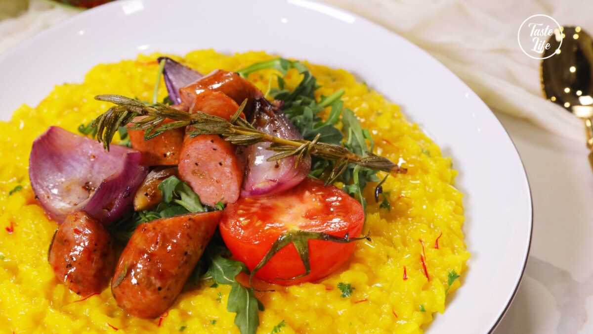 Saffron Risotto | dinner ideas | how to cook | lunch ideas | Taste Life