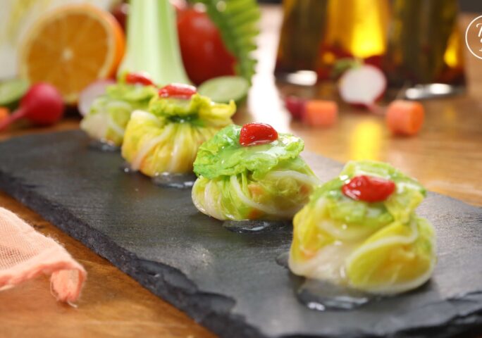 Cabbage Pocket Filled With Stir Fried Shrimp | cooking | crab ...