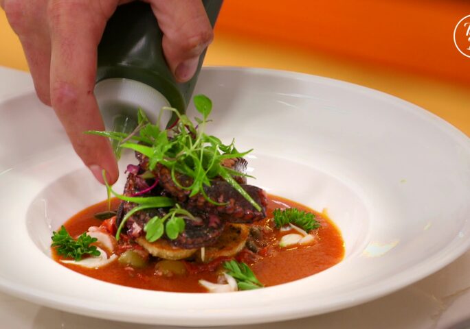 Octopus Luciana Style With Crostini | crab | crawfish | dinner | Taste Life