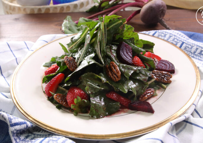 Roasted Beet and Strawberry Salad | bacon | breakfast | breakfast ...