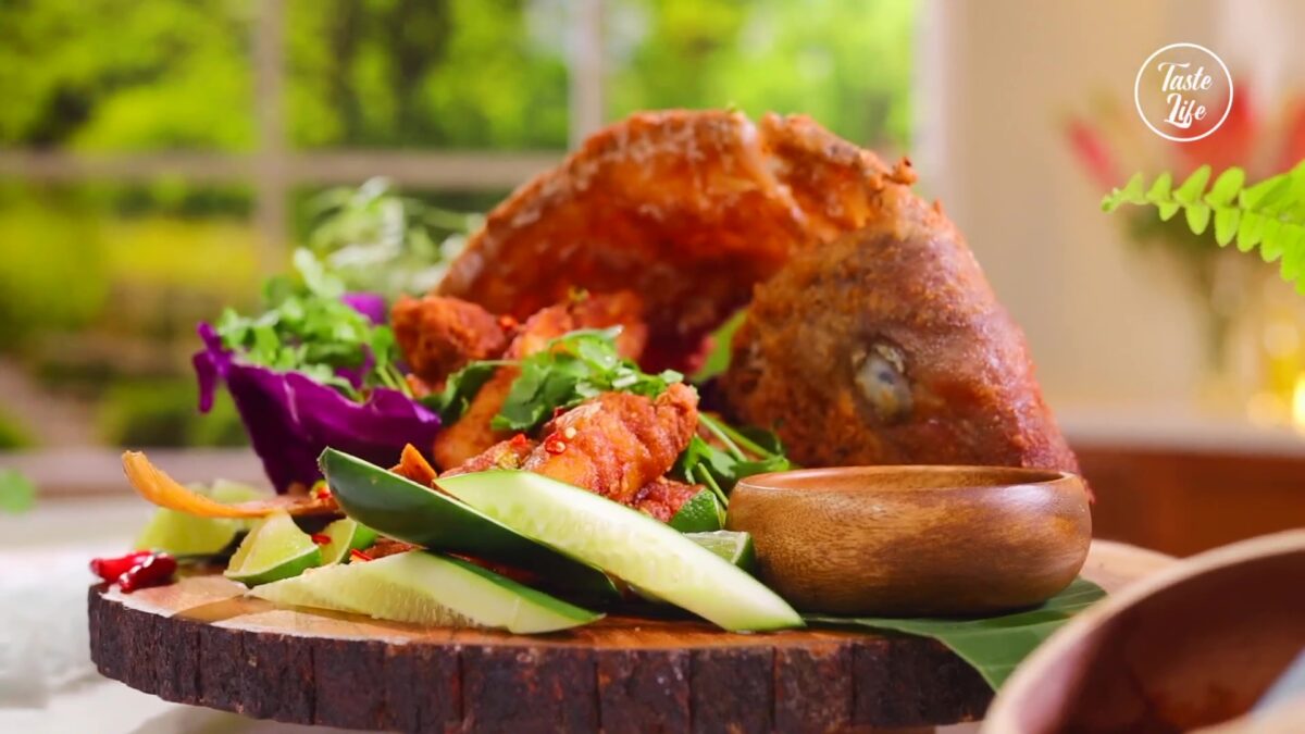 Crispy Thai Fish Fry With Sweet and Sour Dip | fish fry | tai snapper ...