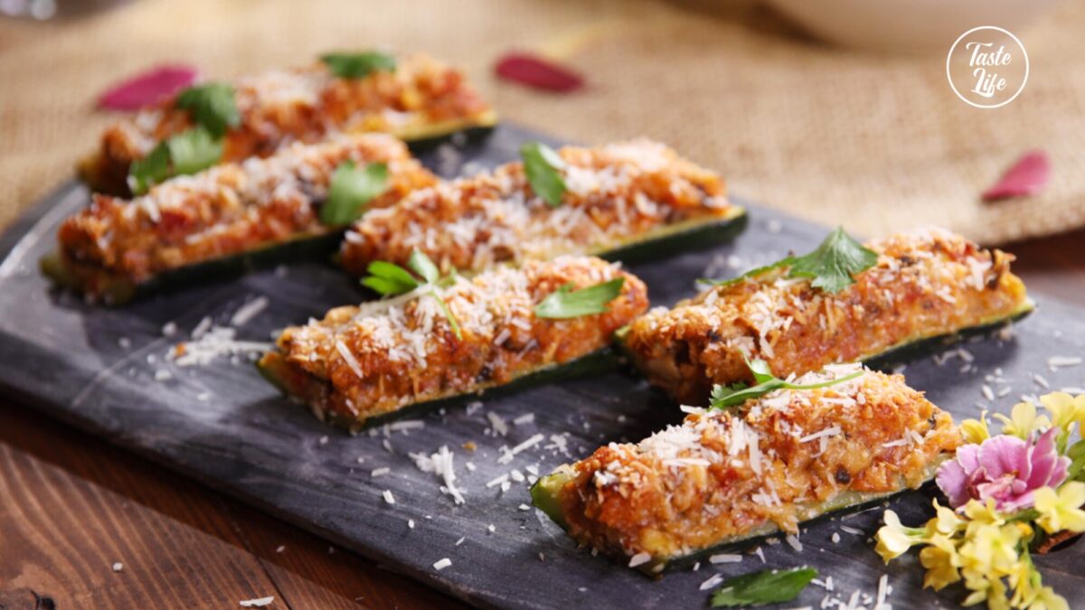Stuffed Zucchini | brunch | cooking | dinner | Taste Life