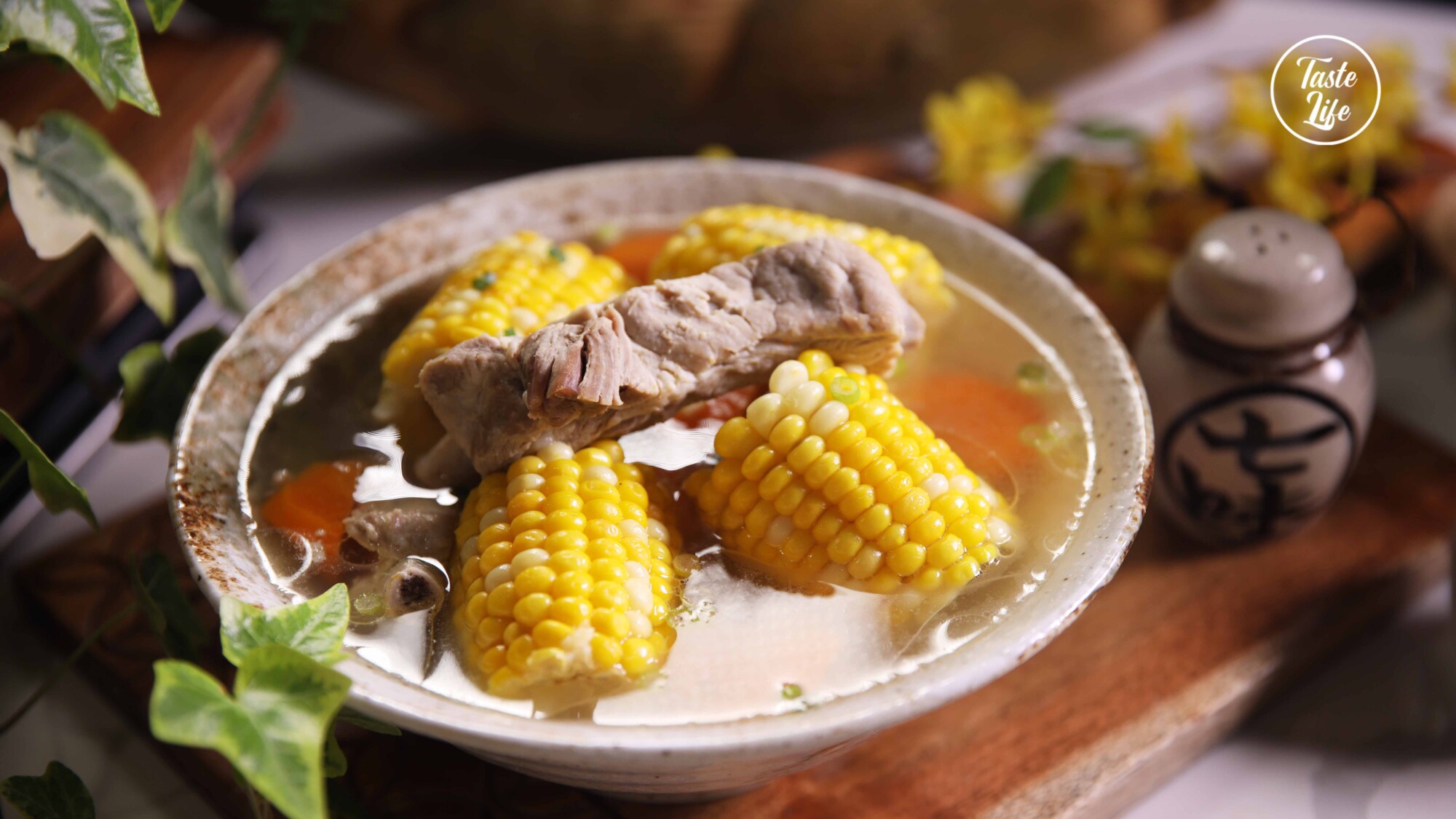 Chinese Sweet Corn Pork Ribs Soup | Chef John’s Cooking Class | soup ...