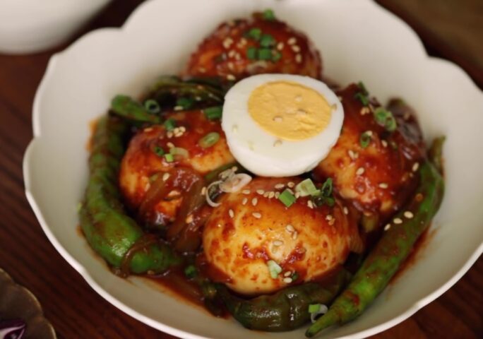 You definitely should try this! SPICY SAUCE BRAISED EGGS | braised eggs ...