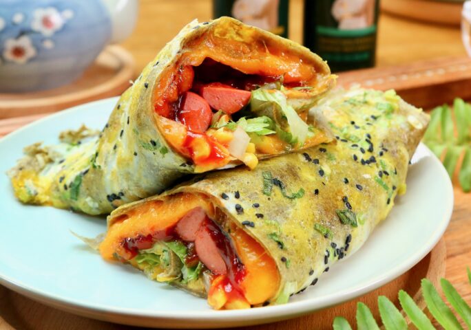 Savory Chinese Crepe | crepe | savory | Taste Life