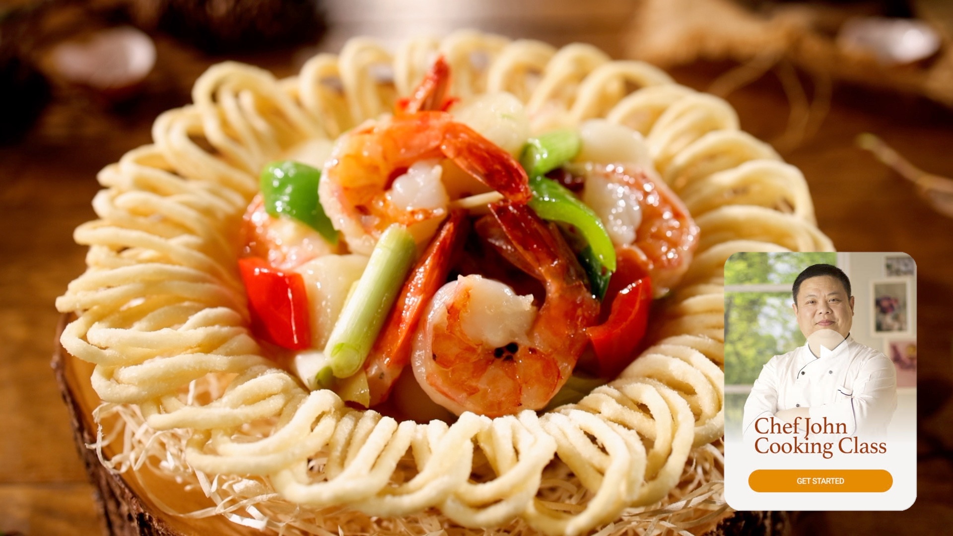 how to make a pasta nest