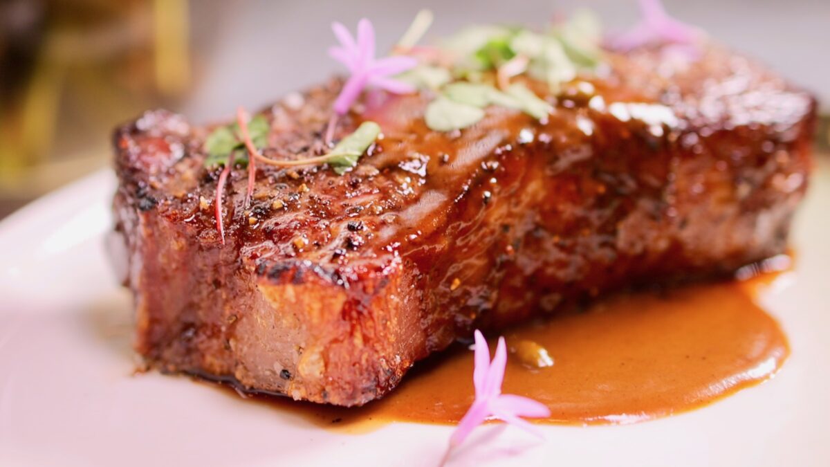 Wagyu Strip with Chili Pequin Au Poivre | wagyu | chili | Taste Life