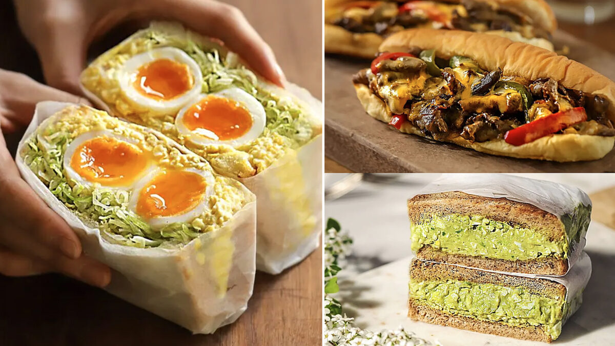 Let’s have a picnic at home! 3 Sandwiches Recipes | sandwich | Quick ...