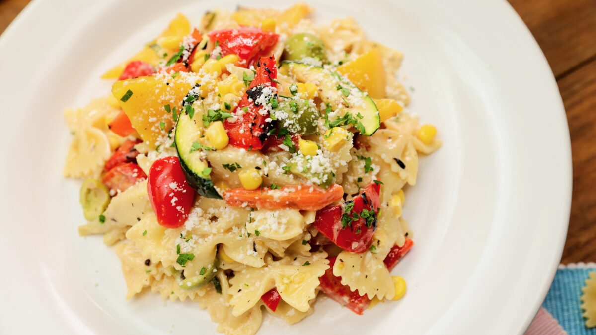 Pasta Primavera | pasta | vegetable | Parmesan | Taste Life
