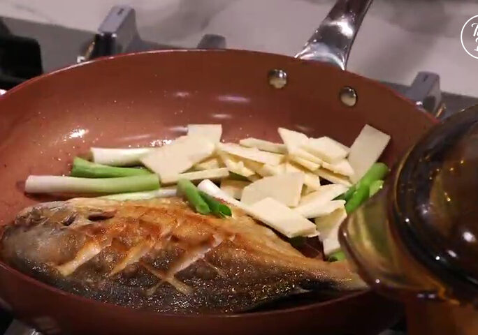 Braised White Pomfret | Chef John’s Cooking Class | healthy dinner ...