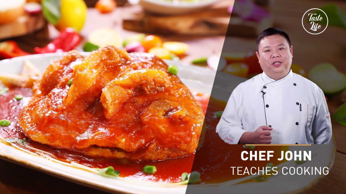 Sweet and Sour Pomfret | Chef John’s Cooking Class | bass | catfish ...