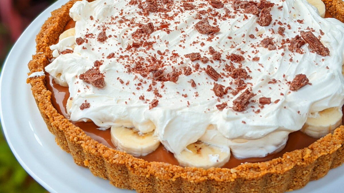Banoffee Pie | pie | banana | dulce de leche | Taste Life