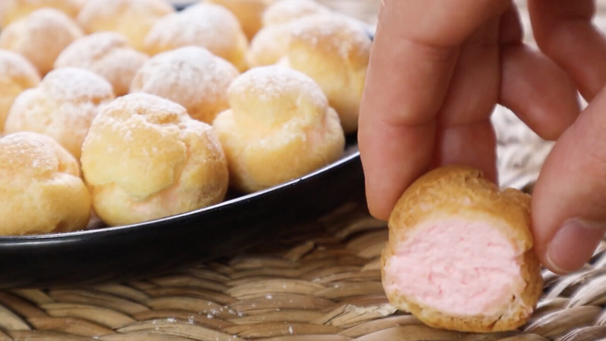 Mini Cream Puffs | puffs | mini | Taste Life