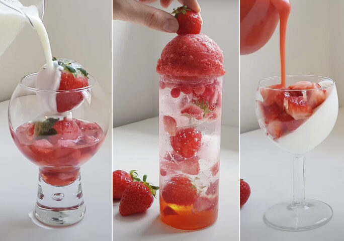 5 Strawberry Home Cafe Menu | strawberry | latte | cheesecake | Taste Life