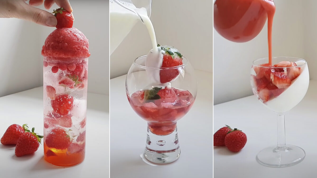 5 Strawberry Home Cafe Menu | strawberry | latte | cheesecake | Taste Life