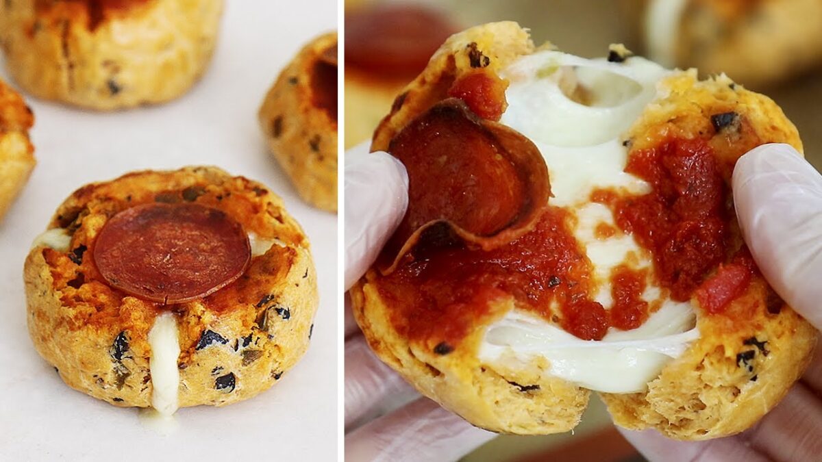 Pizza Scones Recipe | pizza | Taste Life