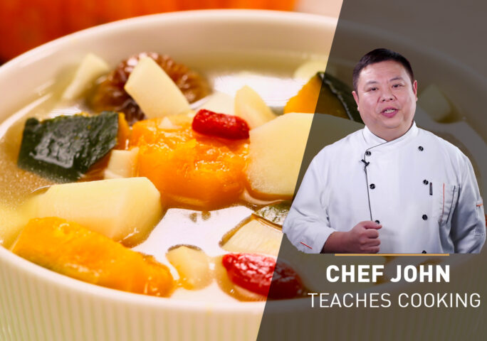 Pumpkin And Yam Soup | Chef John’s Cooking Class | pumpkin | yam | soup ...