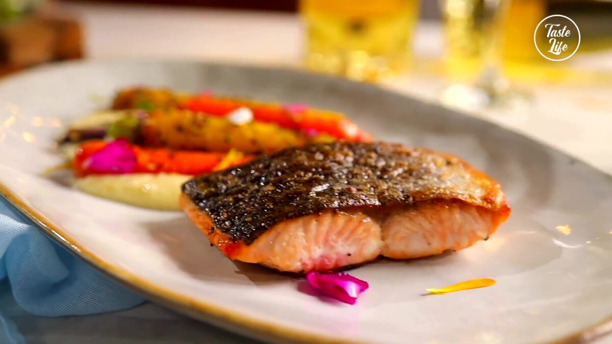 Pan Seared Icelandic Salmon | cooking | how to make | salmon | Taste Life