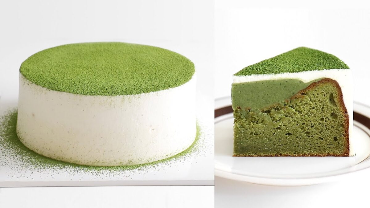 The Most Scrumptious Matcha Cake Recipe | matcha | Ganache | Taste Life